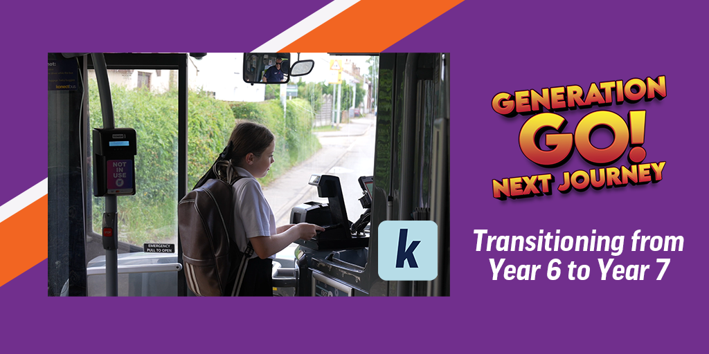 Generation Go! Next Journey - Transitioning from Year 6 to Year 7 - KonectBuses